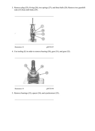 Caterpillar Cat 442D Backhoe Loader (Prefix BRG) Service Repair Manual ...