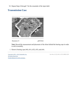 Caterpillar Cat 442D Backhoe Loader (Prefix BRG) Service Repair Manual ...