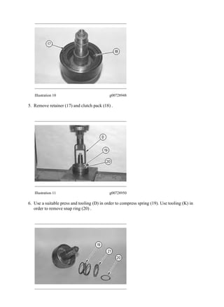 Caterpillar Cat 442D Backhoe Loader (Prefix BRG) Service Repair Manual ...