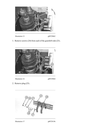 Caterpillar Cat 442D Backhoe Loader (Prefix BRG) Service Repair Manual ...