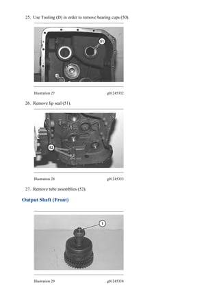 Caterpillar cat 442 e backhoe loader (prefix gkz) service repair manual ...