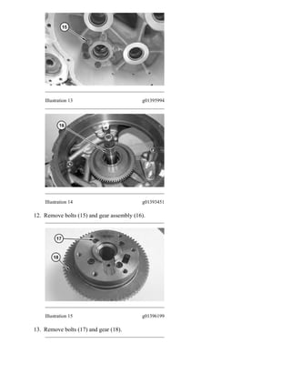 Caterpillar Cat 924Hz Wheel Loader (Prefix PED) Service Repair Manual ...