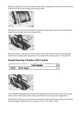 Caterpillar cat 931 b track loader (prefix 26y) service repair manual ...