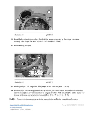 Caterpillar Cat 966H Wheel Loader (Prefix RYF) Service Repair Manual ...