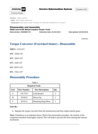 Caterpillar Cat 966H Wheel Loader (Prefix TAL) Service Repair Manual (TAL00001 and up).pdf
