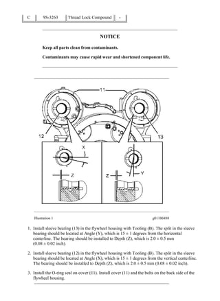 Caterpillar cat c18 industrial engine (prefix jda) service repair ...
