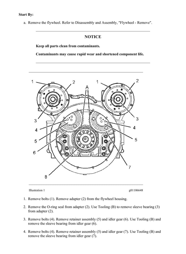 Caterpillar cat c18 industrial engine (prefix jda) service repair manual (jda00001 and up) | PDF