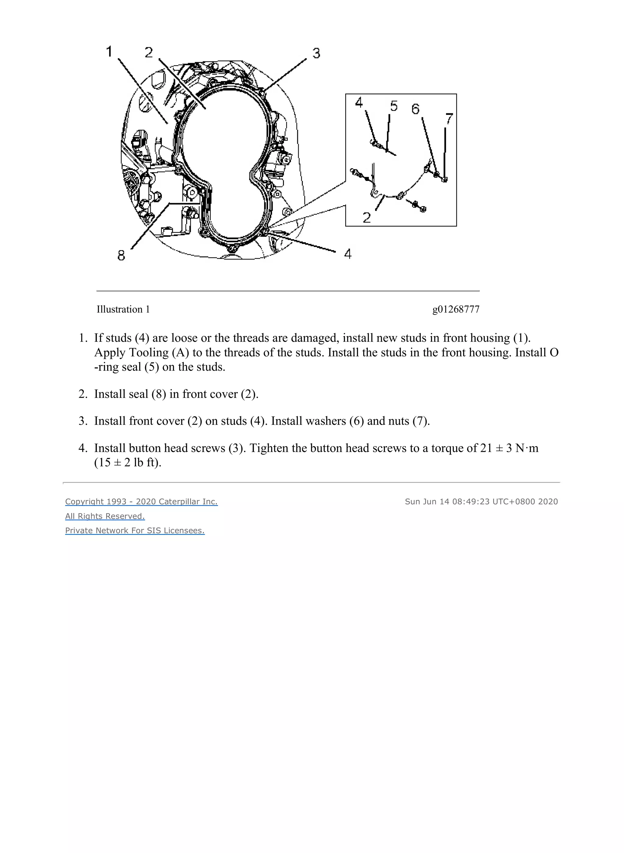 Caterpillar cat c18 industrial engine (prefix wjb) service repair manual (wjb00001 and up) | PDF