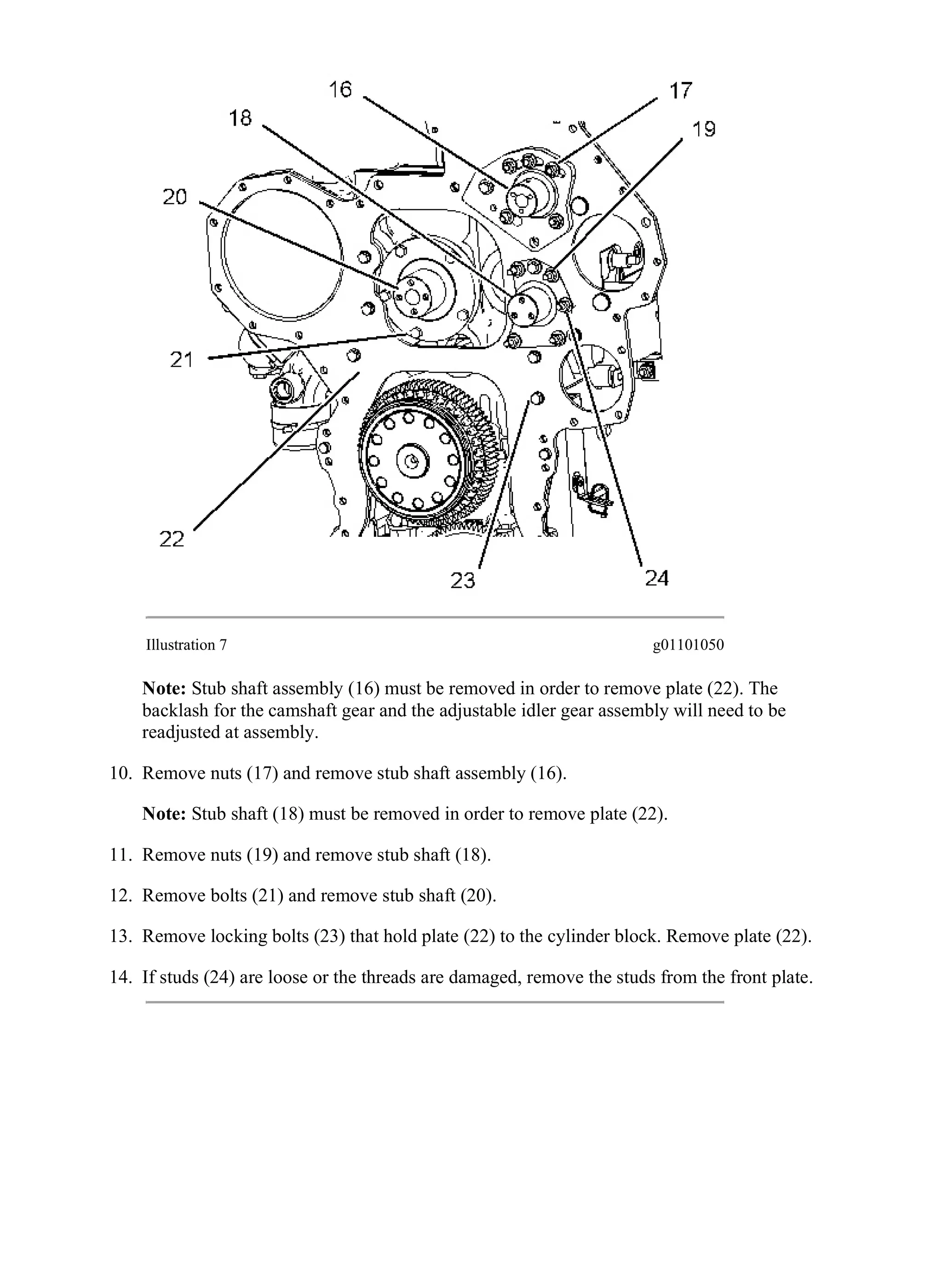 Caterpillar cat c18 industrial engine (prefix wjb) service repair manual (wjb00001 and up) | PDF