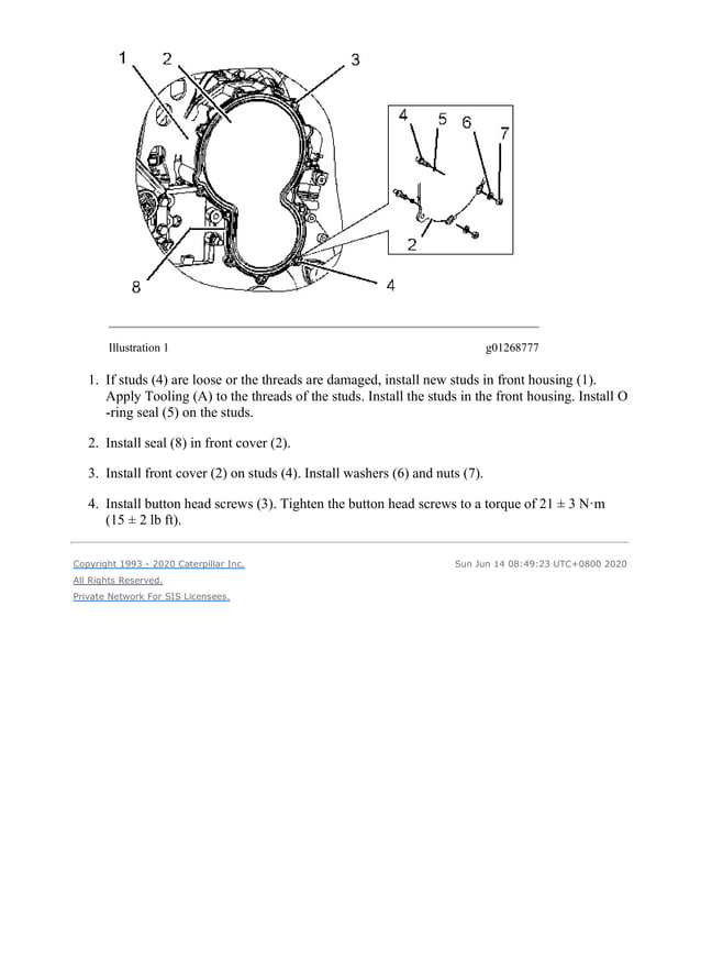 Caterpillar cat c18 industrial engine (prefix wjb) service repair manual (wjb00001 and up) | PDF