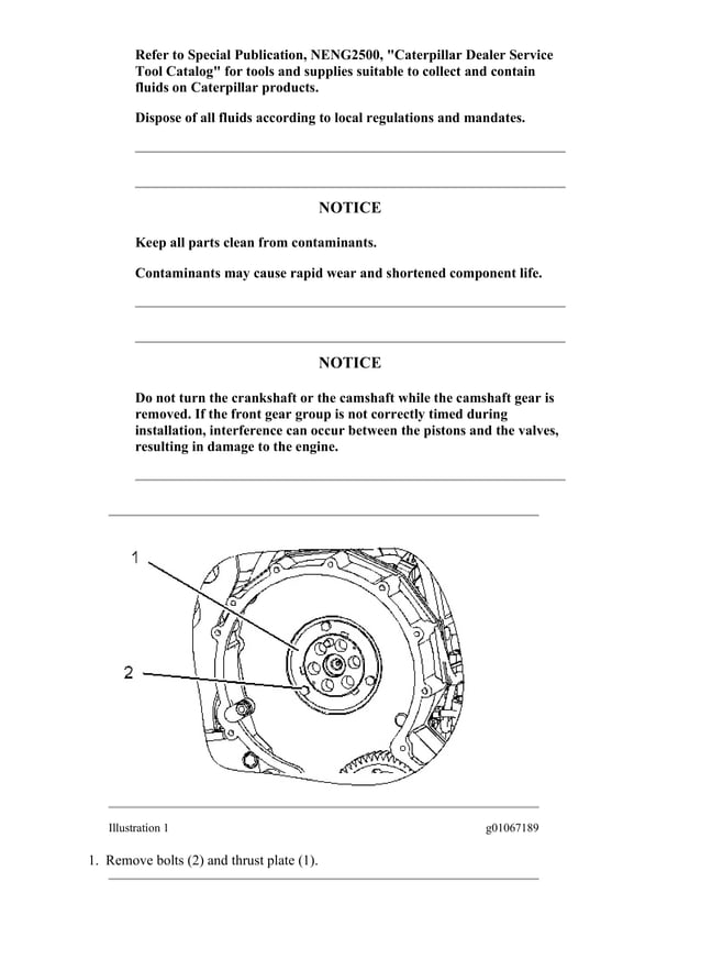 Caterpillar cat c18 industrial engine (prefix wjh) service repair manual (wjh00001 and up) | PDF
