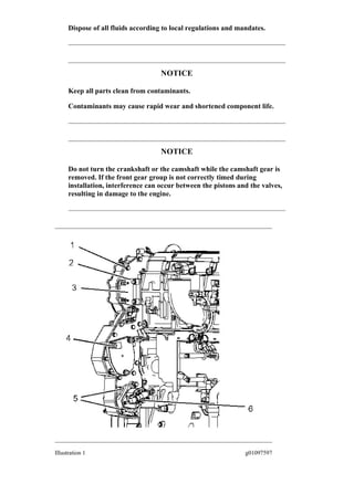 Caterpillar cat c18 industrial engine (prefix wrh) service repair ...
