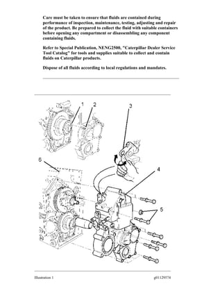 Caterpillar cat c2.2 industrial engine (prefix g7 m) service repair ...