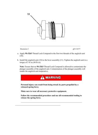 Caterpillar cat c2.2 industrial engine (prefix g7 m) service repair ...