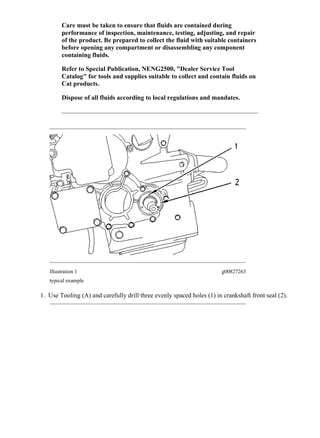 Caterpillar cat c2.2 industrial engine (prefix g7 m) service repair ...