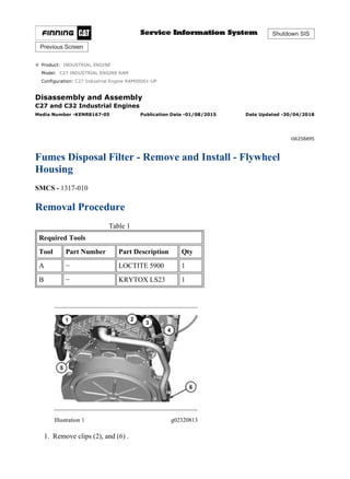 Caterpillar Cat C27 Industrial Engine (Prefix RAM) Service Repair Manual (RAM00001 and up).pdf