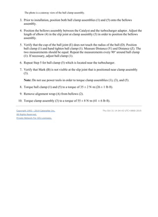 Caterpillar cat c32 locomotive engine (prefix wjd) service repair ...