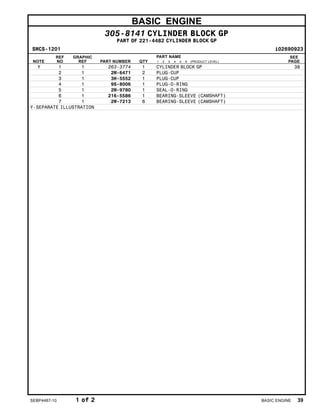 Caterpillar cat c7 marine engine parts catalogue manual | PDF