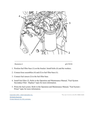Caterpillar Cat C9 Industrial Engine (Prefix MBD) Service Repair Manual ...