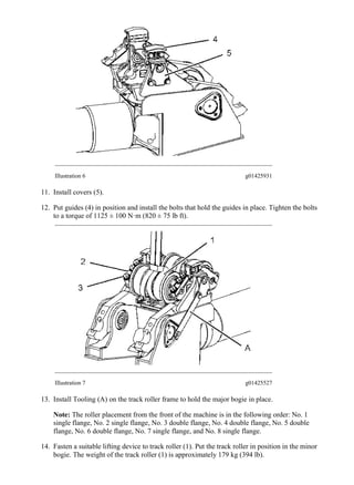 Caterpillar cat d11 t track type tractor (prefix jel) service repair ...