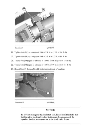 Caterpillar cat d11 t track type tractor (prefix jel) service repair manual (jel00001 and up) | PDF