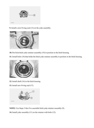 Caterpillar cat d25 d articulated truck (prefix 1hk) service repair manual (1hk00674 and up) | PDF