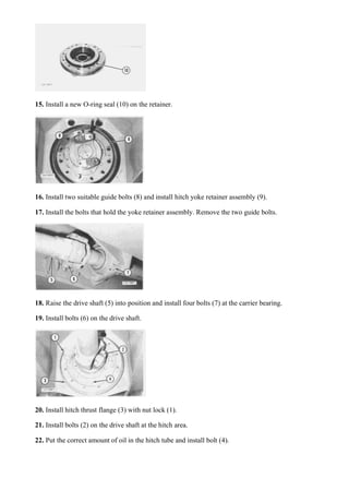 Caterpillar cat d25 d articulated truck (prefix 1hk) service repair manual (1hk00674 and up) | PDF
