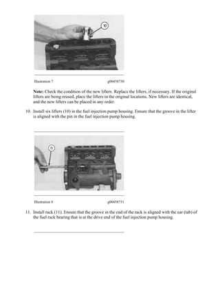 Caterpillar cat d35 c articulated dump truck (prefix 2gd) service ...