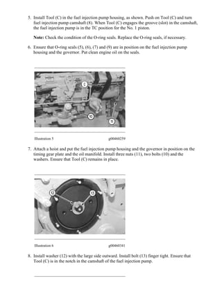 Caterpillar cat d35 c articulated dump truck (prefix 2gd) service ...