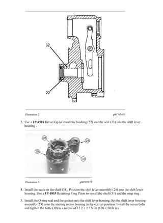 Caterpillar cat d35 hp articulated dump truck (prefix 3fd) service ...