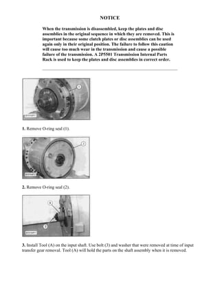 Caterpillar cat d400 e articulated truck (prefix 2yr) service repair ...