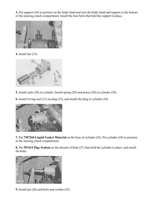 Caterpillar cat d5 c iii track type tractor dozer bulldozer (prefix 9dl ...