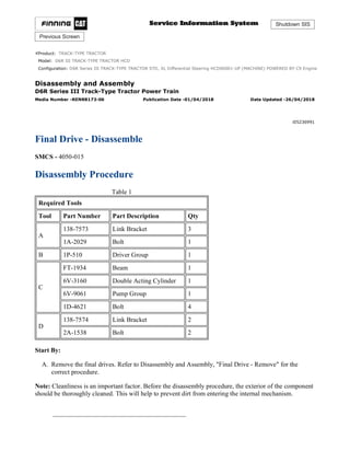 Caterpillar Cat D6R III TRACK-TYPE TRACTOR (Prefix HCD) Service Repair ...