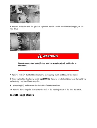 Caterpillar Cat D7H TRACK-TYPE TRACTOR (Prefix 5BF) Service Repair ...