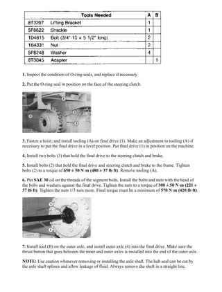 Caterpillar Cat D7H TRACK-TYPE TRACTOR (Prefix 5BF) Service Repair ...