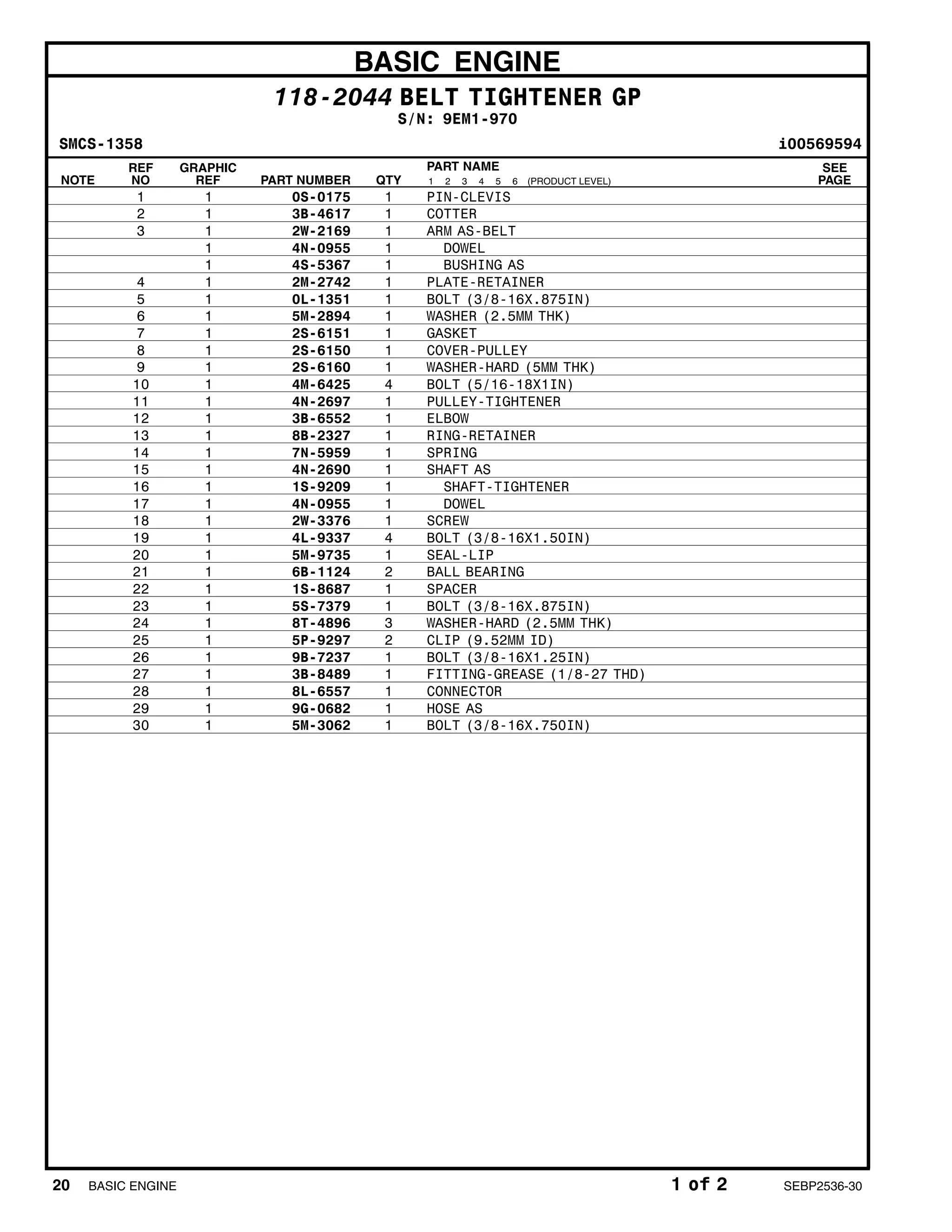Caterpillar Cat D8R Track-Type Tractor Parts Catalogue Manual.pdf