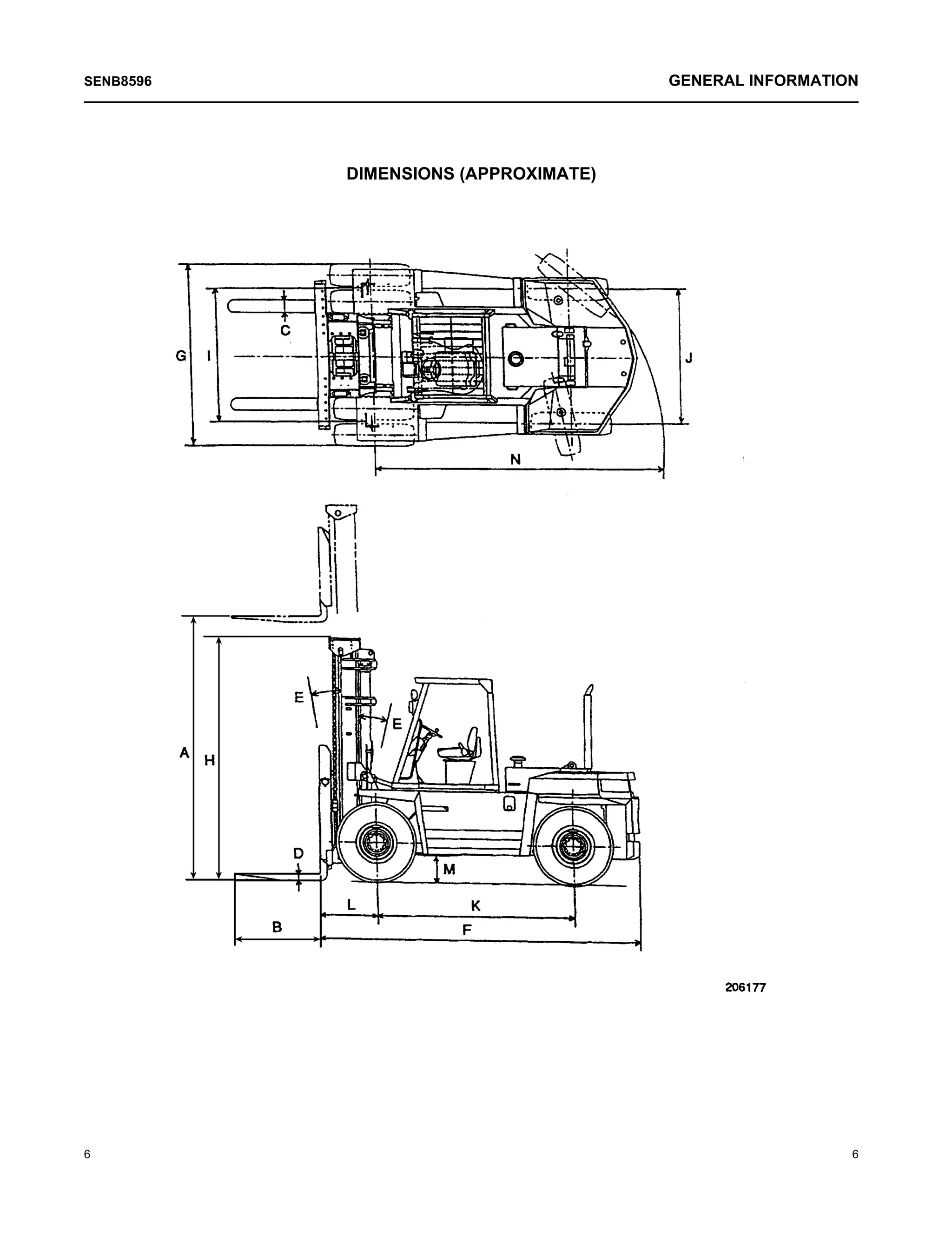 Caterpillar cat dp150 forklift lift trucks service repair manual sn：6 ...