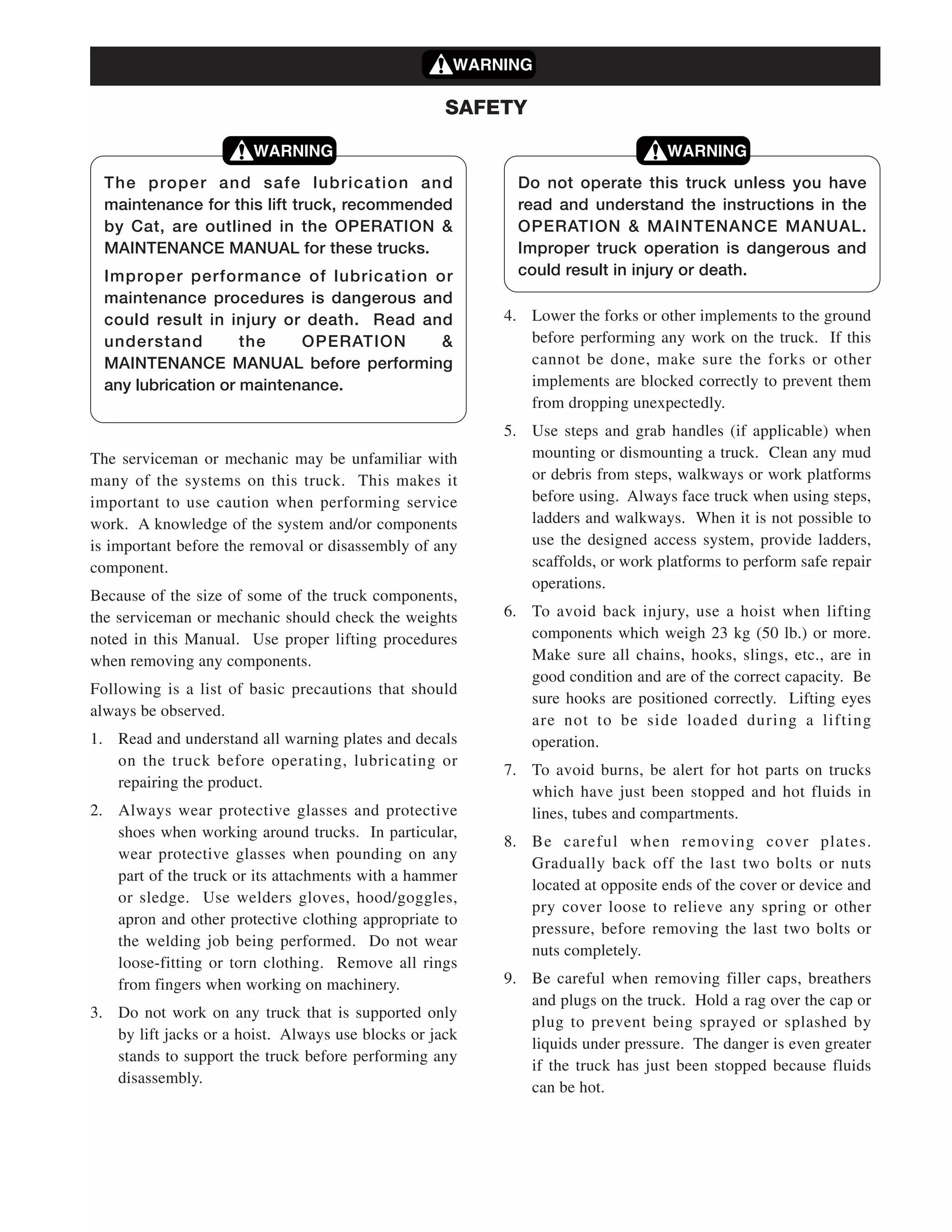 Caterpillar cat gc30 k forklift lift trucks service repair manual sn：at83c 00011 and up | PDF