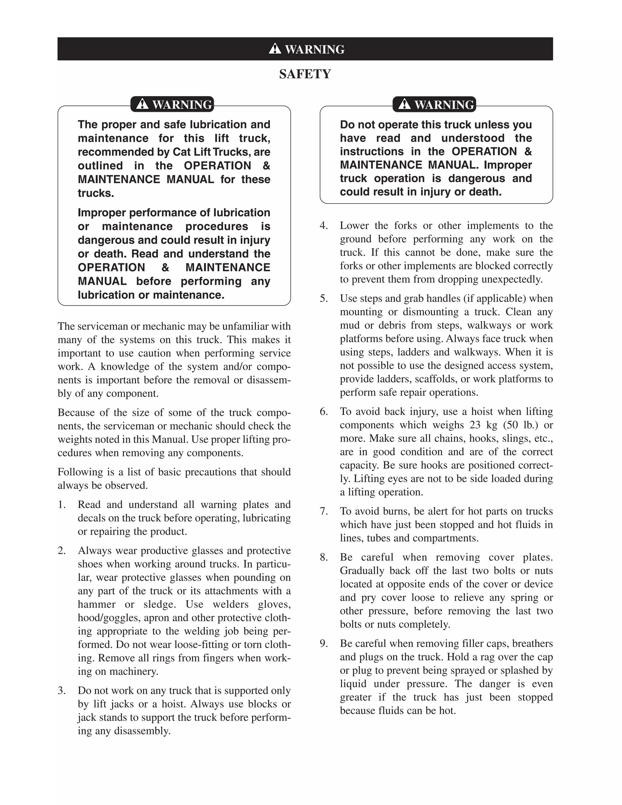 Caterpillar cat gc40 k forklift lift trucks service repair manual sn ...