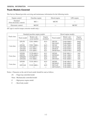 Caterpillar cat gp30 n forklift lift trucks service repair manual ...