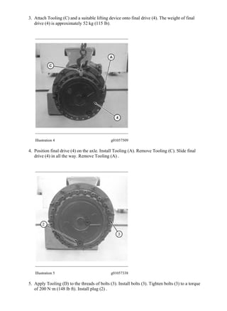 Caterpillar cat m325 d mh excavator (prefix edf) service repair manual ...