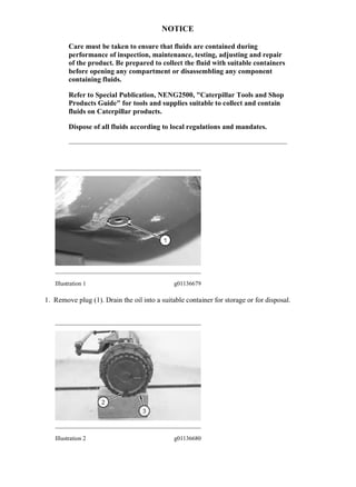 Caterpillar cat m325 d mh excavator (prefix edf) service repair manual ...