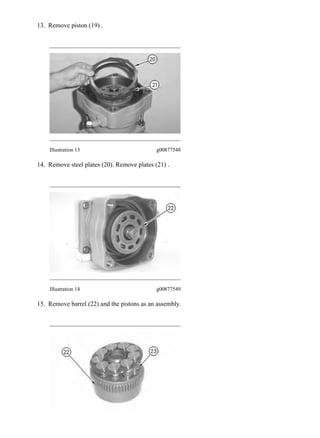 Caterpillar Cat M325D MH EXCAVATOR (Prefix EDF) Service Repair Manual ...