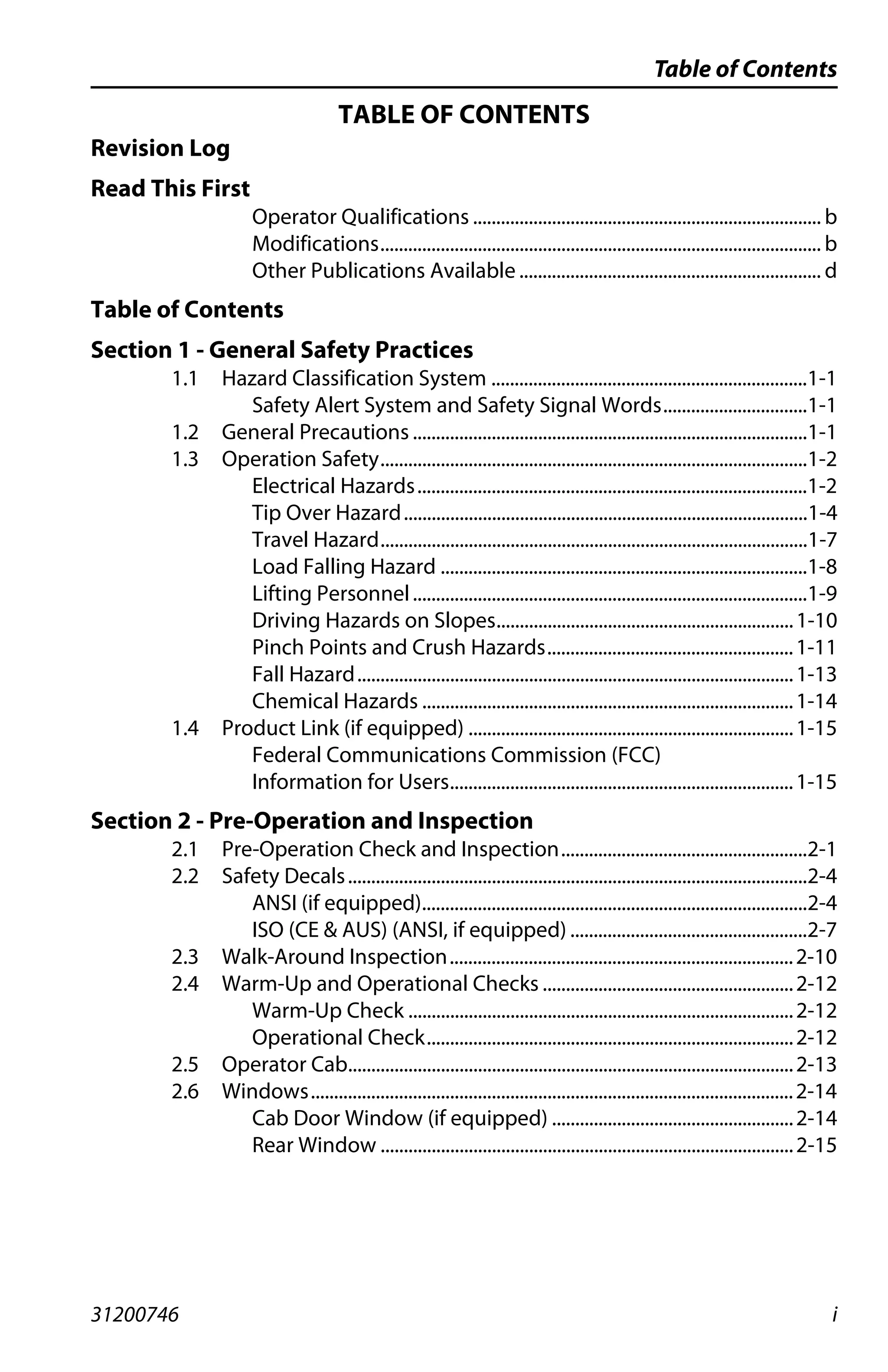 Caterpillar cat th255 c telehandler operator and maintenance manual | PDF