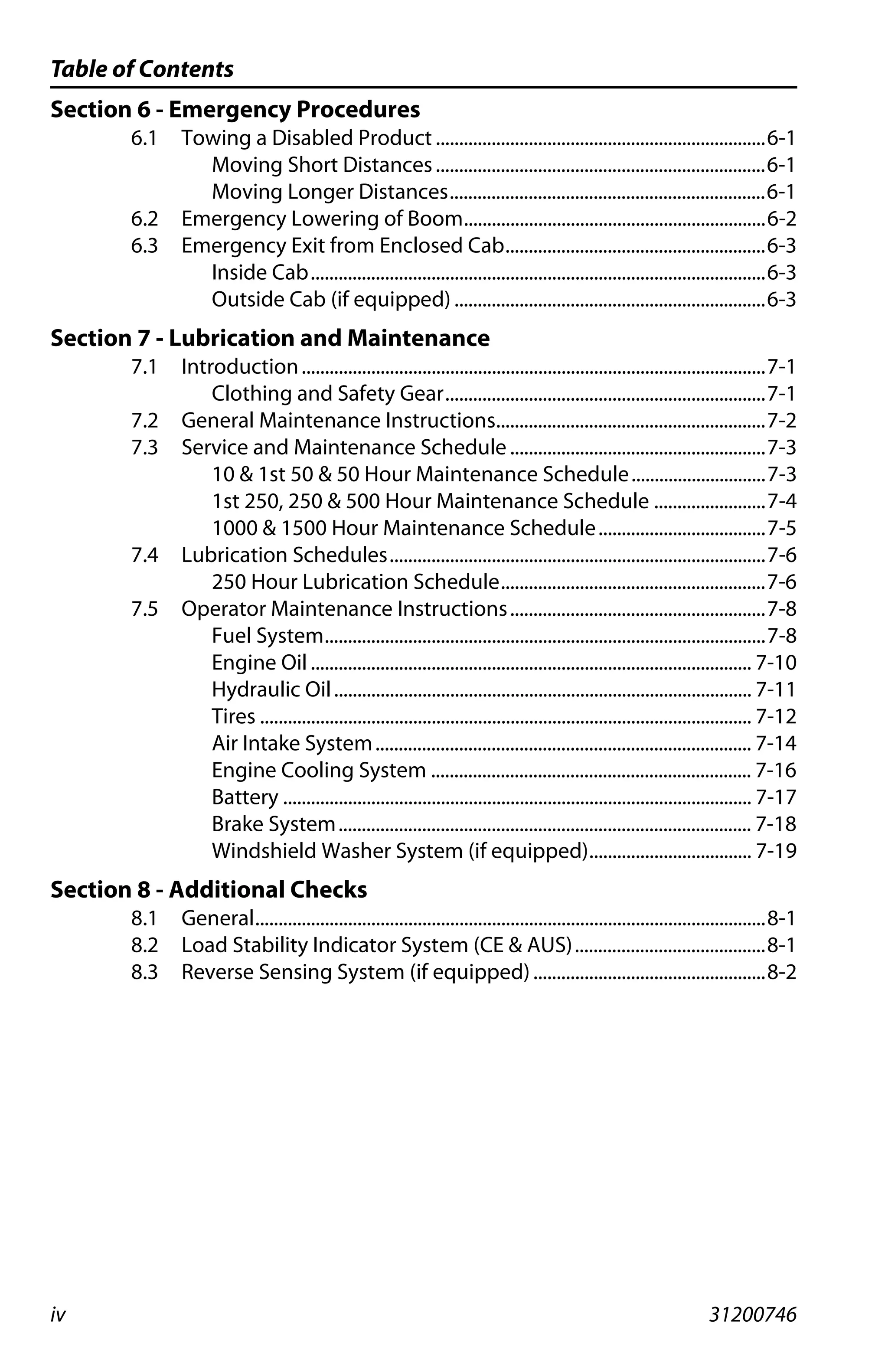 Caterpillar cat th255 c telehandler operator and maintenance manual | PDF