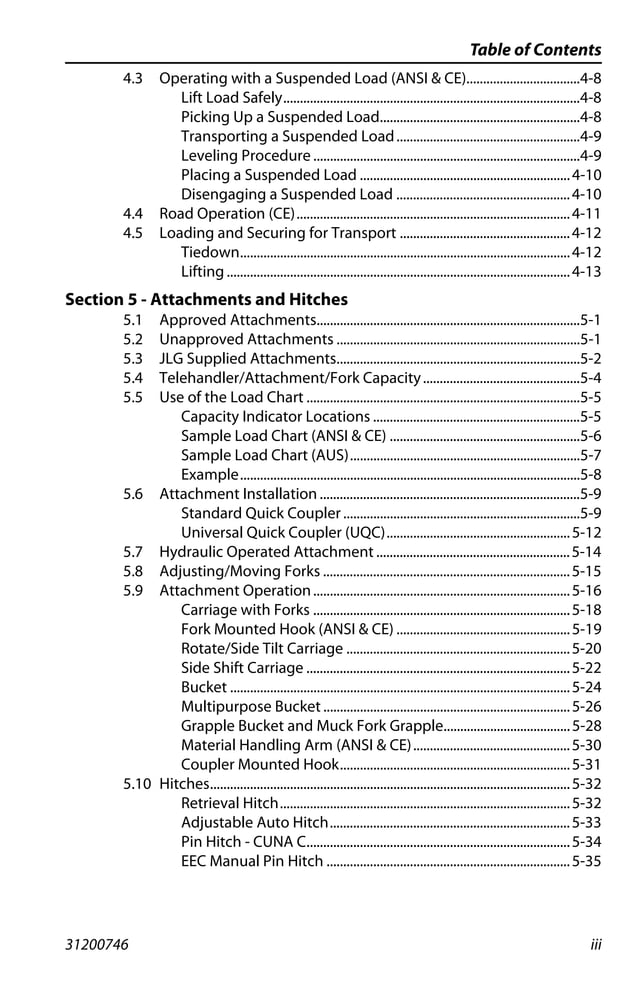 Caterpillar cat th255 c telehandler operator and maintenance manual ...