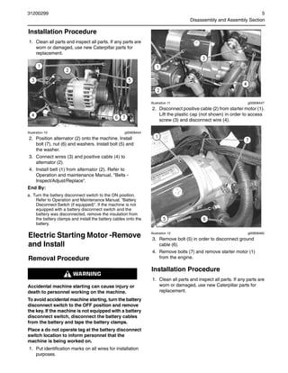 Caterpillar cat th360 b and th560b telehandler service repair manual sn ...