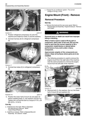 Caterpillar cat th360 b and th560b telehandler service repair manual sn ...