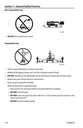 Caterpillar cat th407 c telehandler operator and maintenance manual | PDF