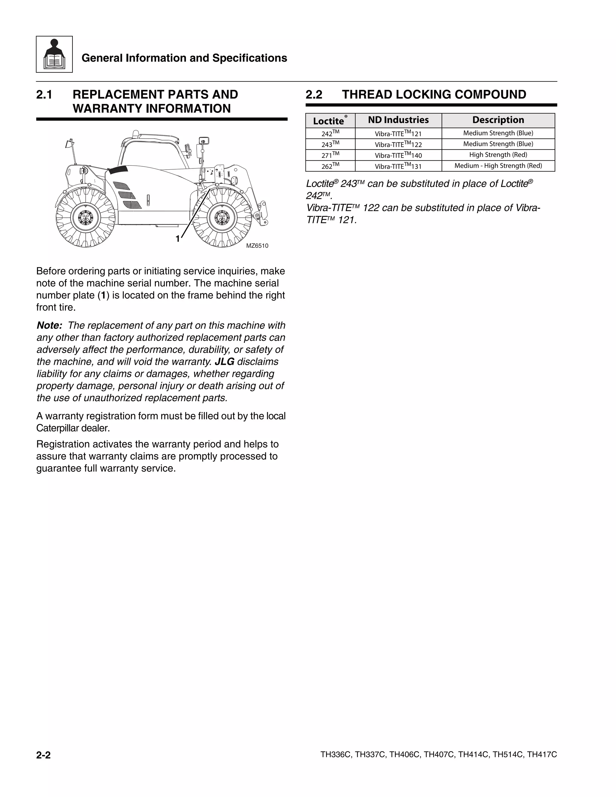Caterpillar cat th407 c telehandler service repair manual | PDF